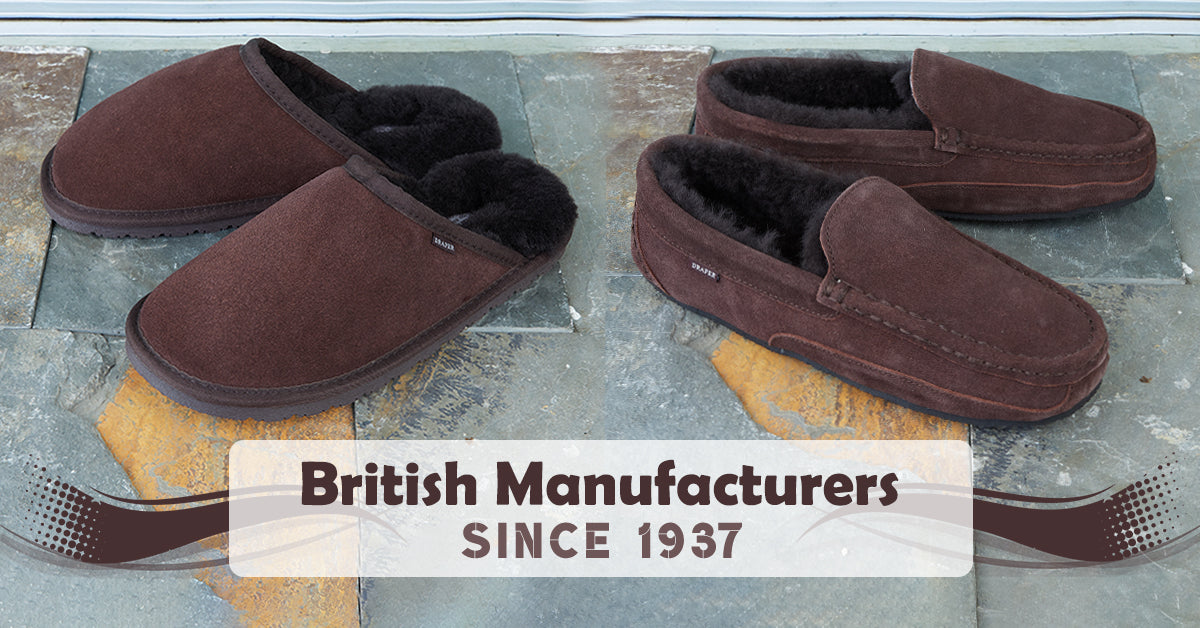 Flaunt Your Style with the Men’s Shearling Slippers | Draper