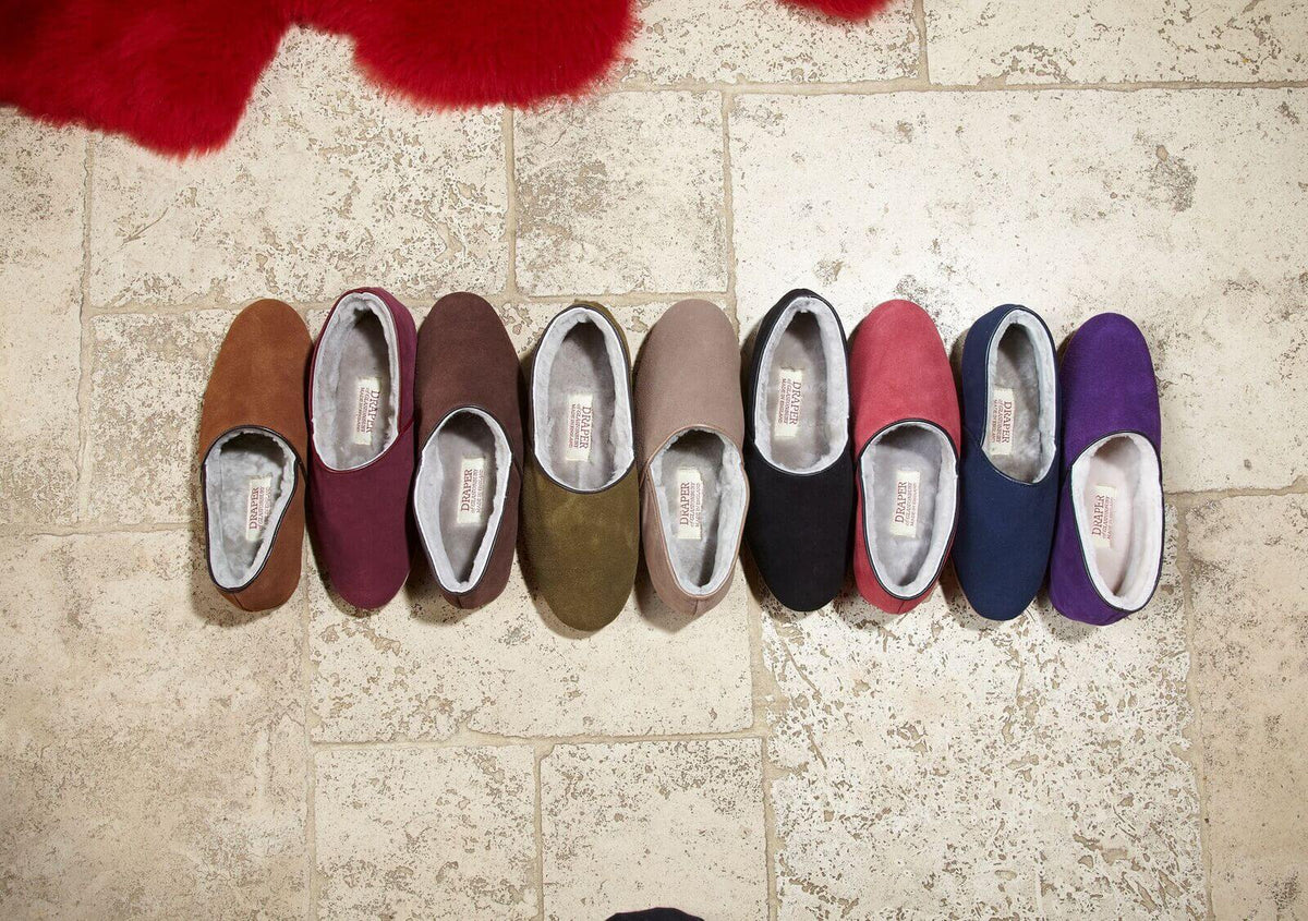 How to Choose the Right Pair of Handmade Shearling Slippers | Drapers