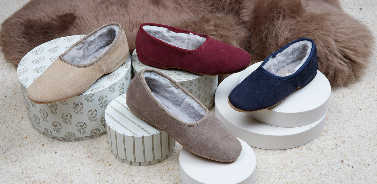 Keep Youself Cozy & Warm With High-Quality Shearling Slippers | Draper
