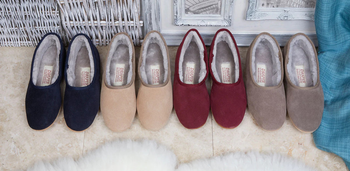 5 Tips for Cleaning and Maintaining Ladies Shearling Slippers | Draper