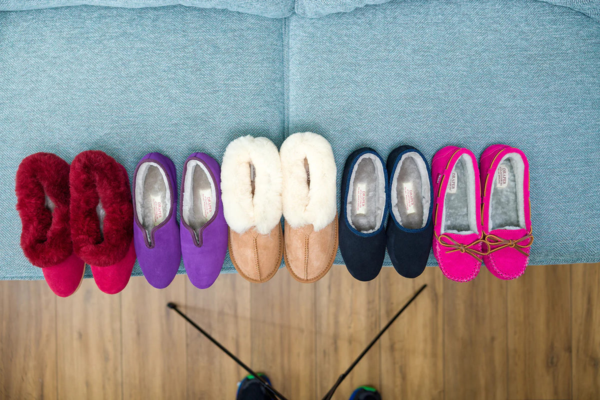 Do Shearling Slippers Have Good Arch Support | Draper
