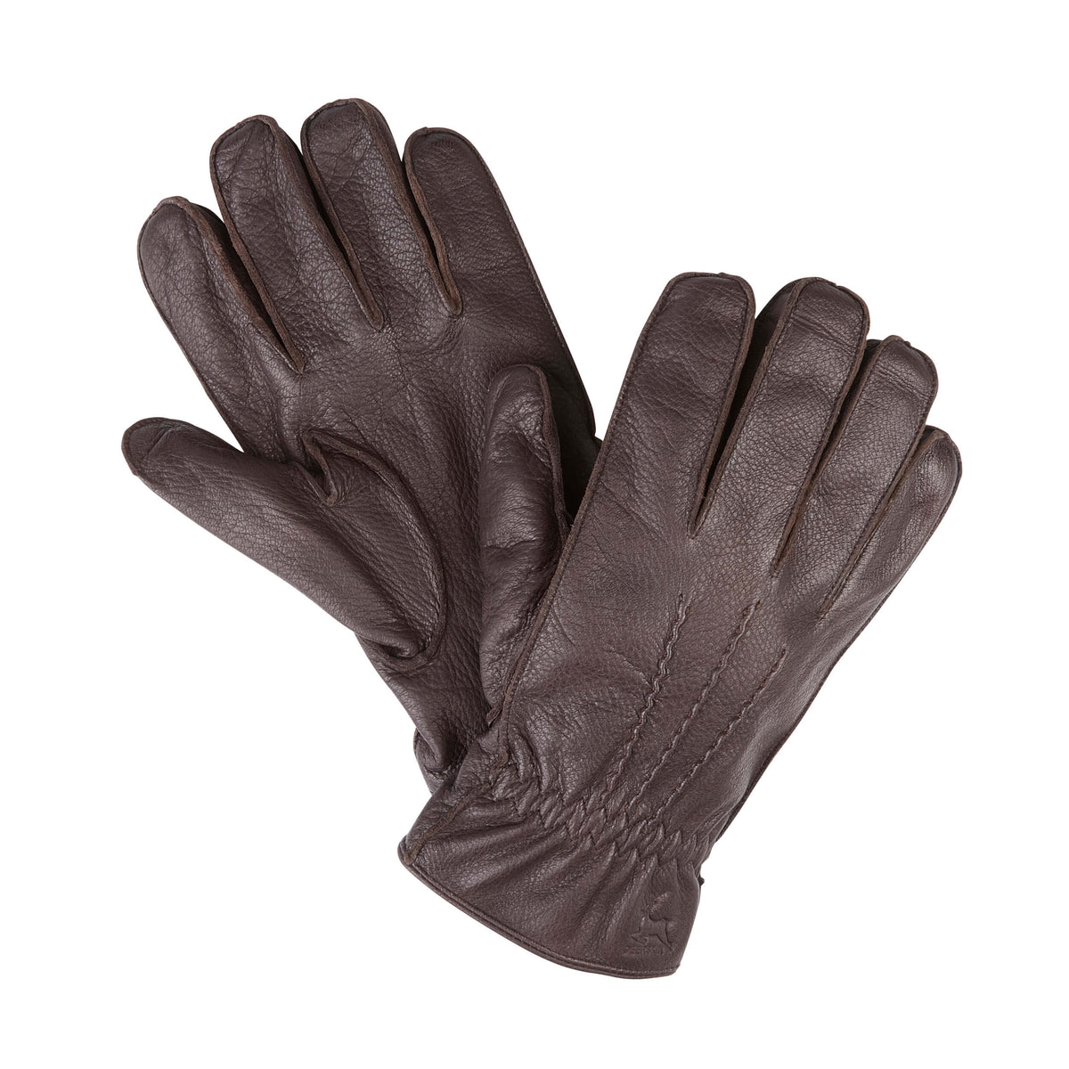 Mens Brown Deerskin Gloves | Deerskin Leather Gloves | Drapers