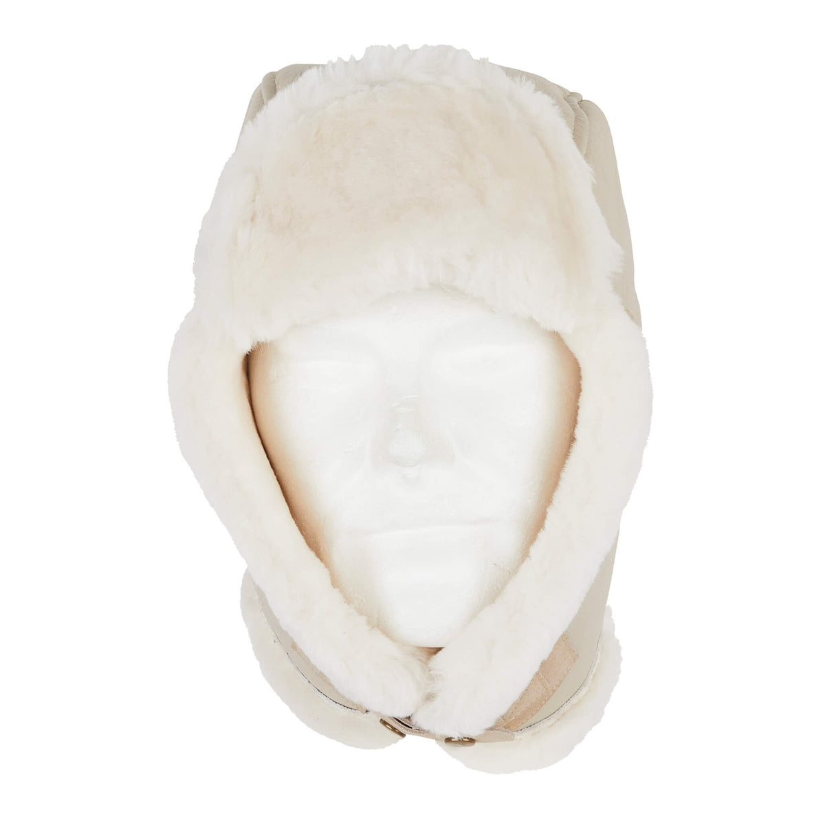 Womens Shearling Trapper Hat | 100% Shearling | Draper of Glastonbury